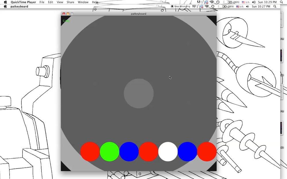 Keyboard Visualizer 2013 Entry Independent Games Festival